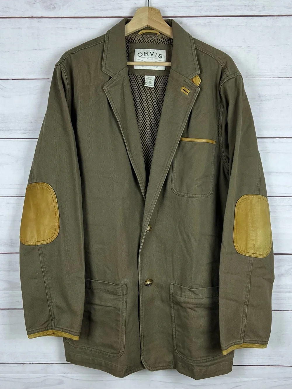 Orvis | Jackets & Coats | Vintage Orvis Zambezi Twill Jacket Canvas ...
